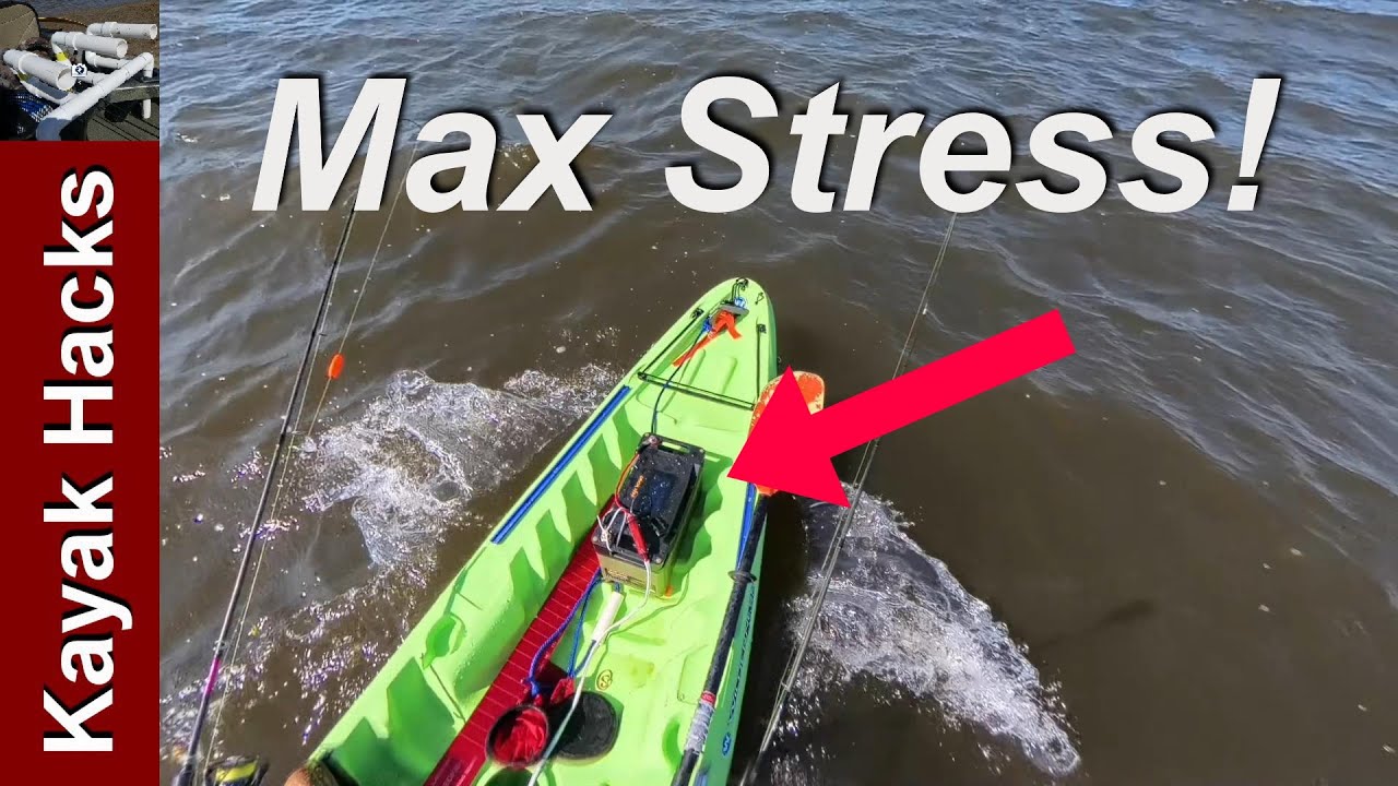 Kayak Trolling Motor Battery Stress Test - Goldenmate Orion 1000 ...