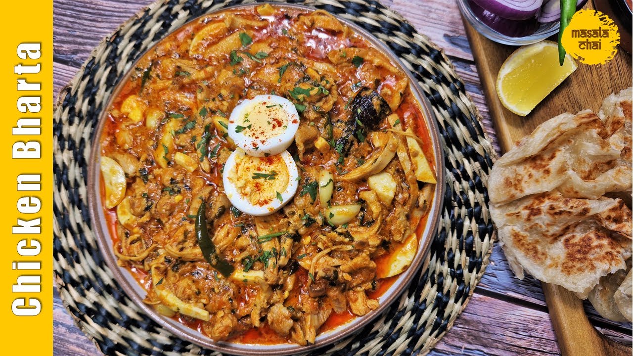 Chicken Bharta | Dhaba Style Chicken Bharta | Chef Girish Joshi - YouTube