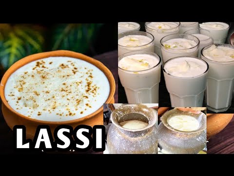 लस्सी बनाये चुटकीयों में|Lassi Banane Ka Tarika|Lassi Recipe|Curd Lassi ...