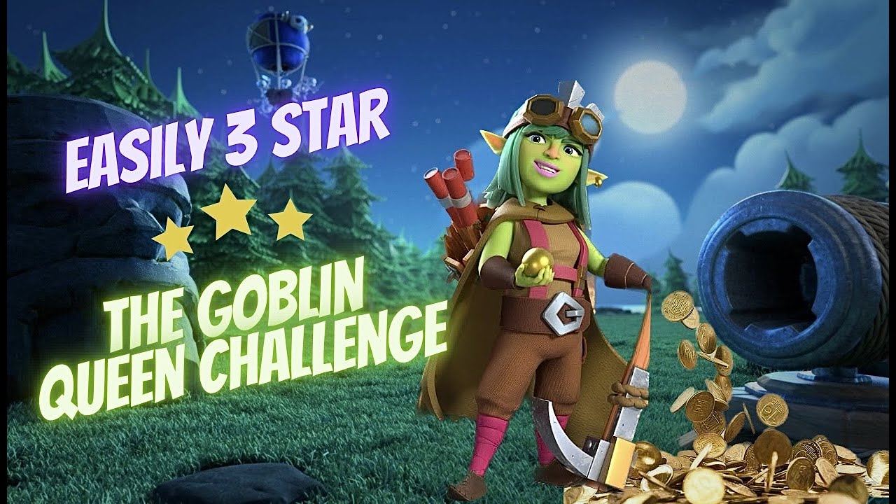 EASY 3-Stars - GOBLIN QUEEN CHALLENGE - YouTube