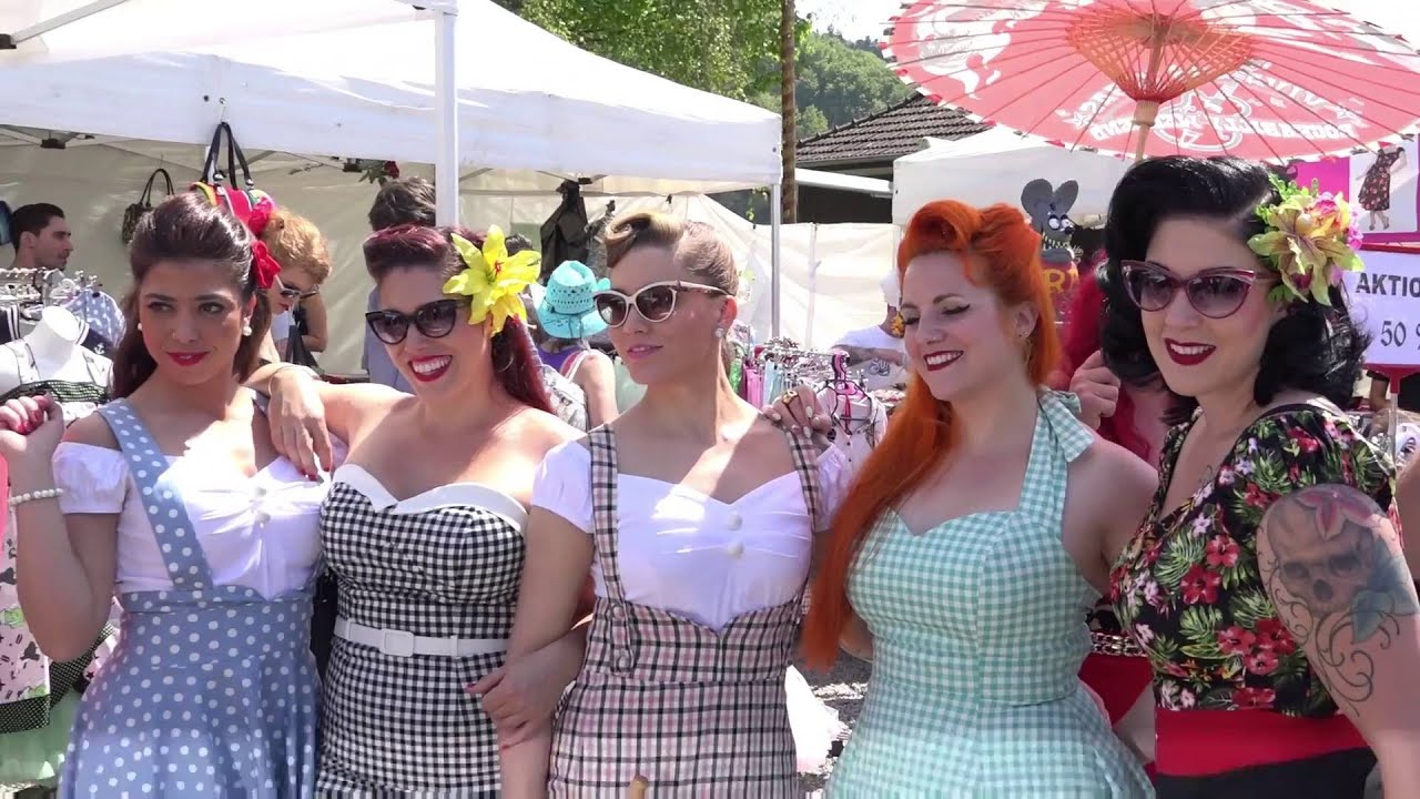 Amitreffen Willisau 2016_ Swiss Pin up's & Rockabellas - YouTube