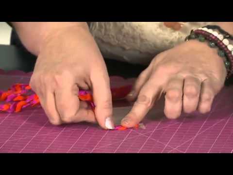 Tip of the Day: Use What? Wednesday - Twisted Ric Rac Flowers - YouTube