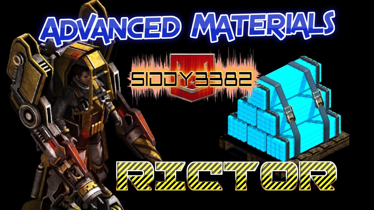 War Commander - Advanced Materials Base With The Rictor. - YouTube