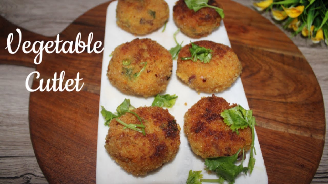Vegetable Cutlet| Crispy Vegetable cutlet | Snack recipe | cutlet ...