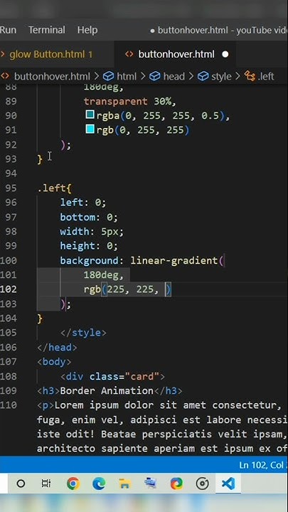 Create 📸 ROTATING BORDER 🔳 ANIMATION used of html and css #html #shorts #css #popular - YouTube