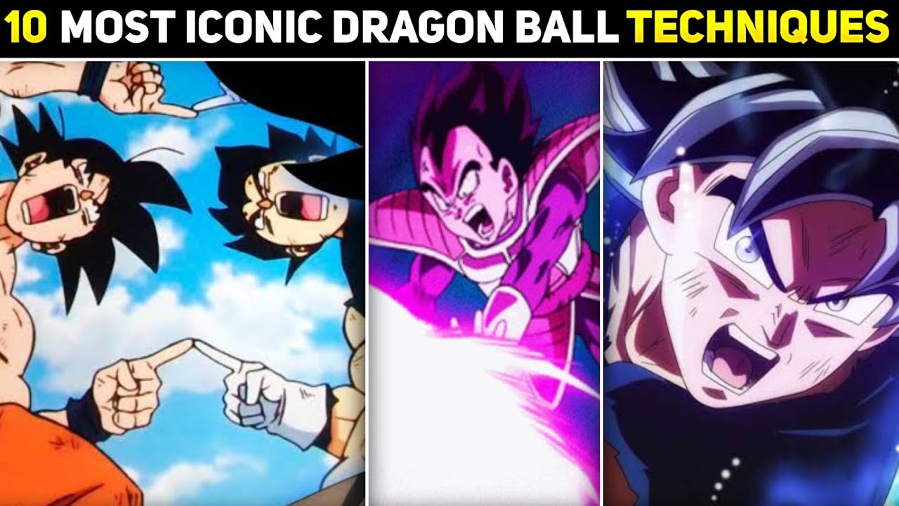 Dragon ball 10 Best Most Iconic Techniques | 10 Best Techniques in ...