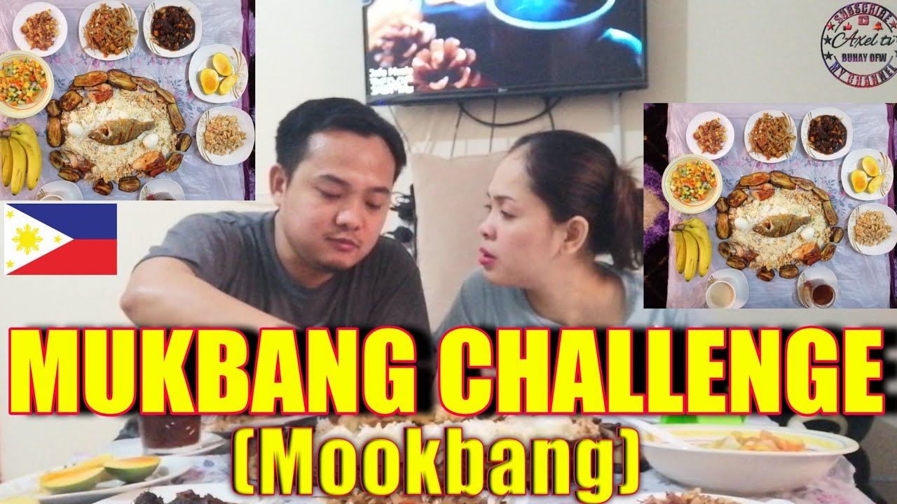 MUKBANG (MOOKBANG) CHALLENGE, OFW VERSION + VIDEOCALL WITH THE KIDS ...
