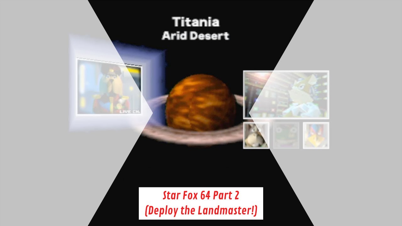 Deploy the Landmaster! (Star Fox 64 Part 2) - YouTube