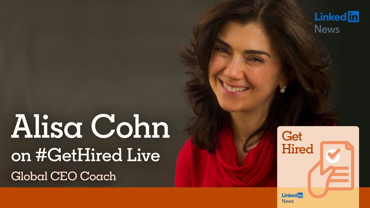 Get Hired Live: Alisa Cohn - YouTube