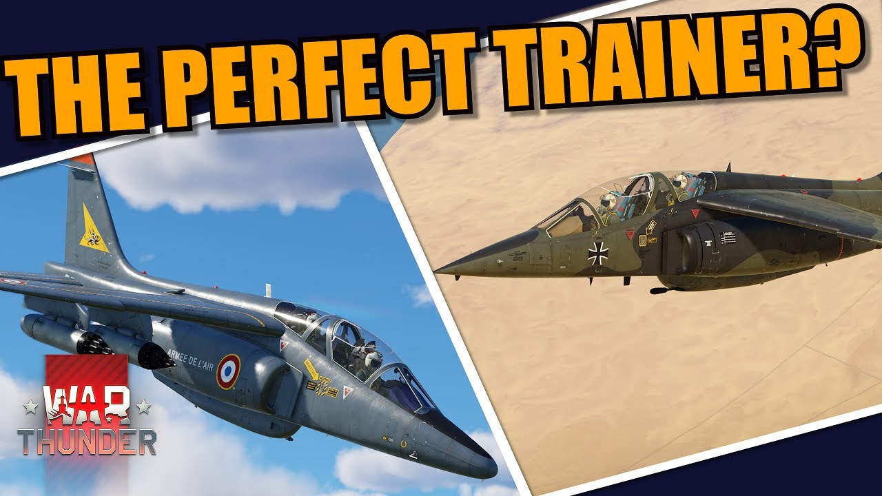 War Thunder - ALPHA JET A & E FIRST impressions! THE PERFECT STARTER JET? - YouTube