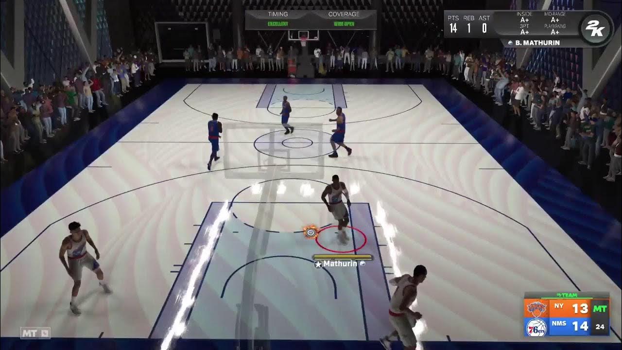 NBA2K23 MYTEAM LIVE GRINDING TRIPLE THREAT OFFLINE - YouTube