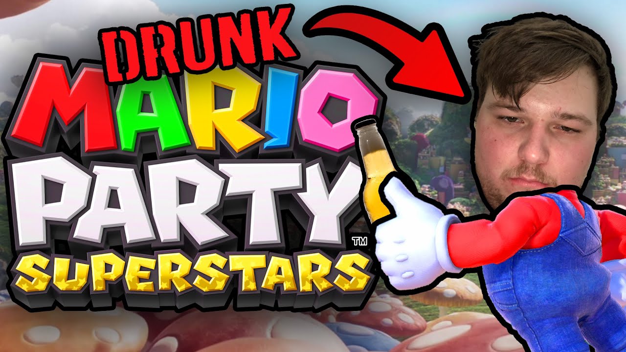 Drunk Mario Party or whatever - YouTube