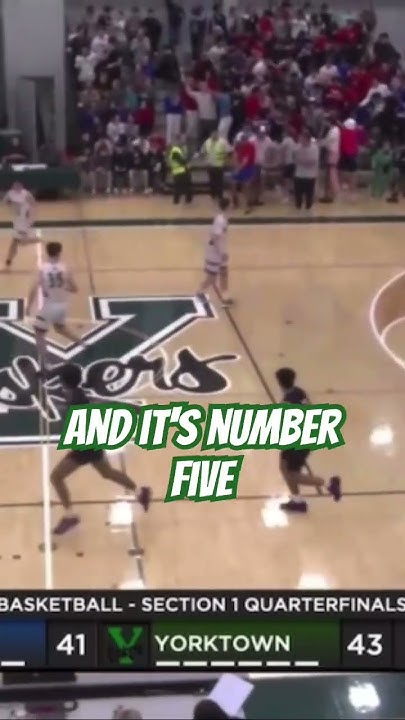 Hansen Hits Five Three-Pointers! #Yorktown #basketball #Huskers - YouTube