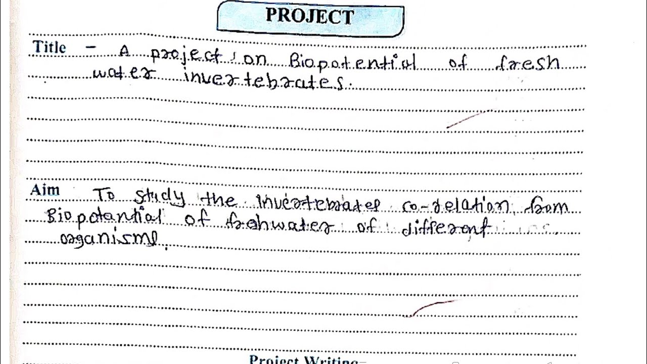 Class 11th biology project file | A projects on Biopotential of fresh ...