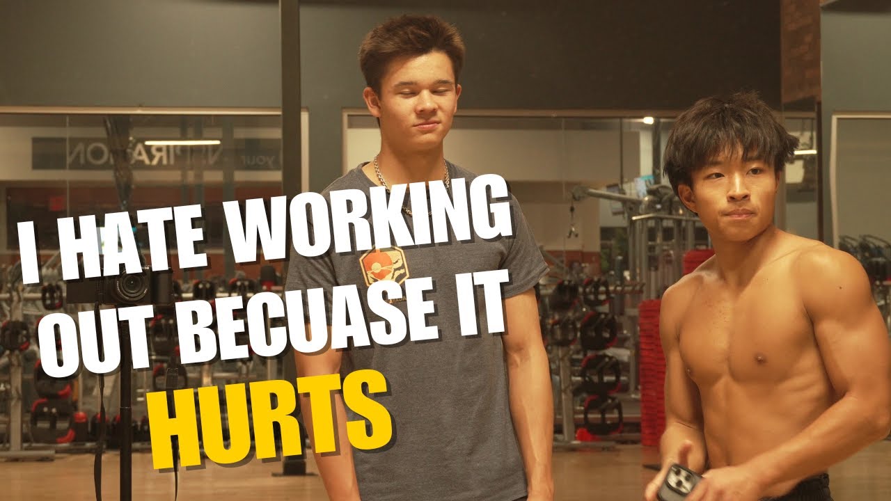 I HATE WORKING OUT BECAUSE IT HURTS - YouTube