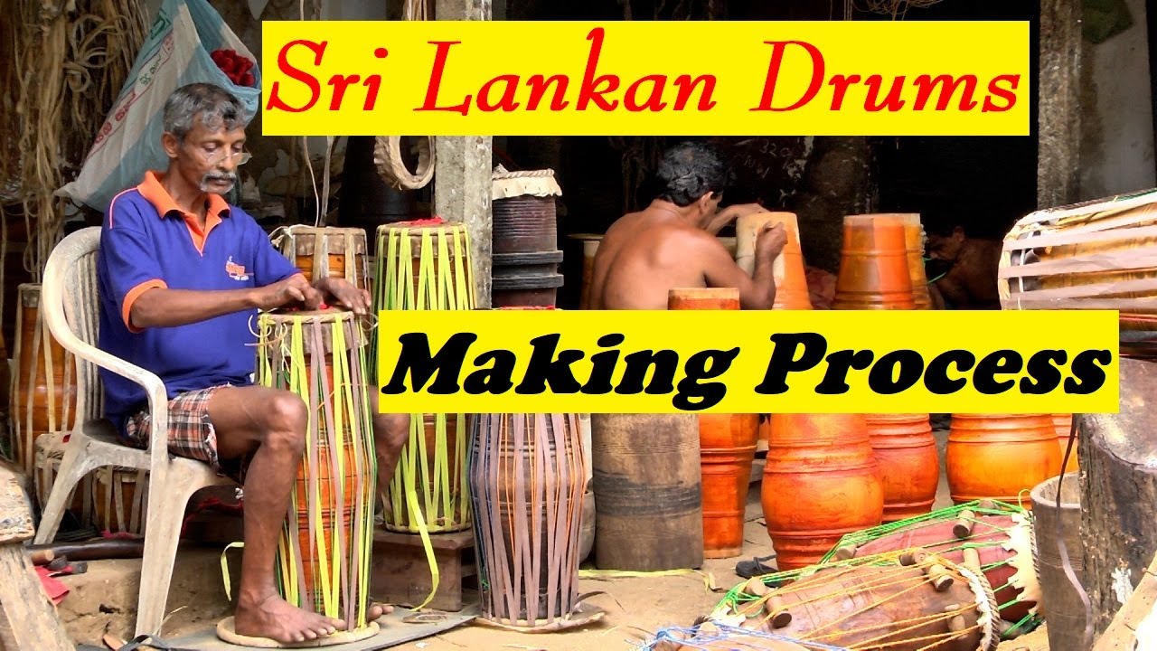 How Drums are Made / Drums Making Process in Sri Lanka - YouTube