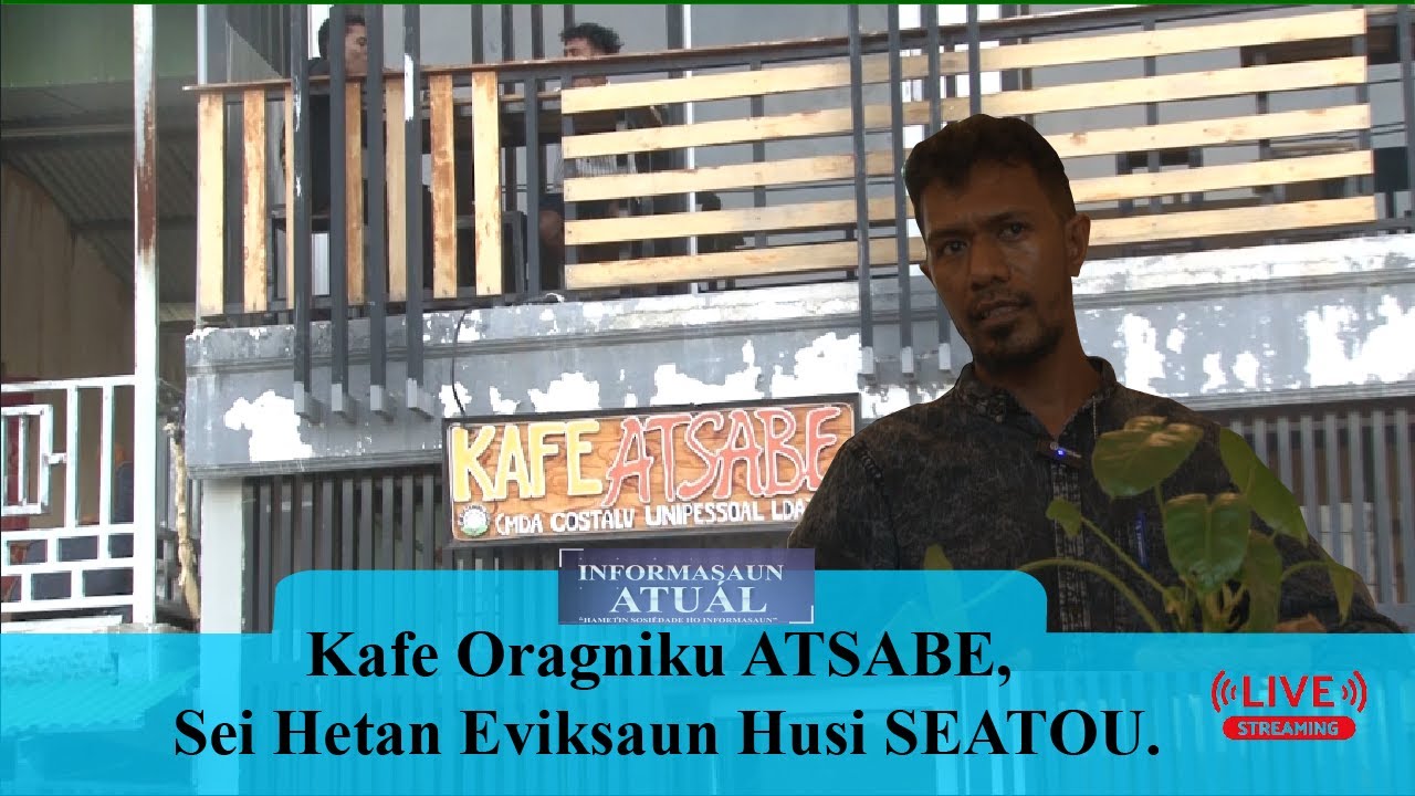 Nain Ba Kafe Orgániku ATSABE Nia Intervensaun Ba Eviksaun Forsada Ne’ebé Sei Mai. - YouTube