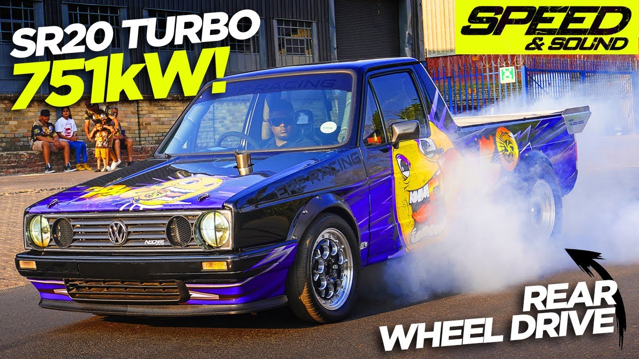 [EL PACO] Rear Wheel Drive TURBO CADDY | PLUS ERF Racing Workshop Visit ...