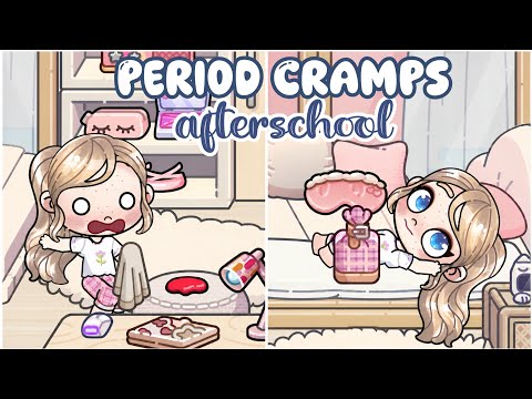 My Period Cramps Afterschool Routine 🩸🏫 | Avatar World | Pazu