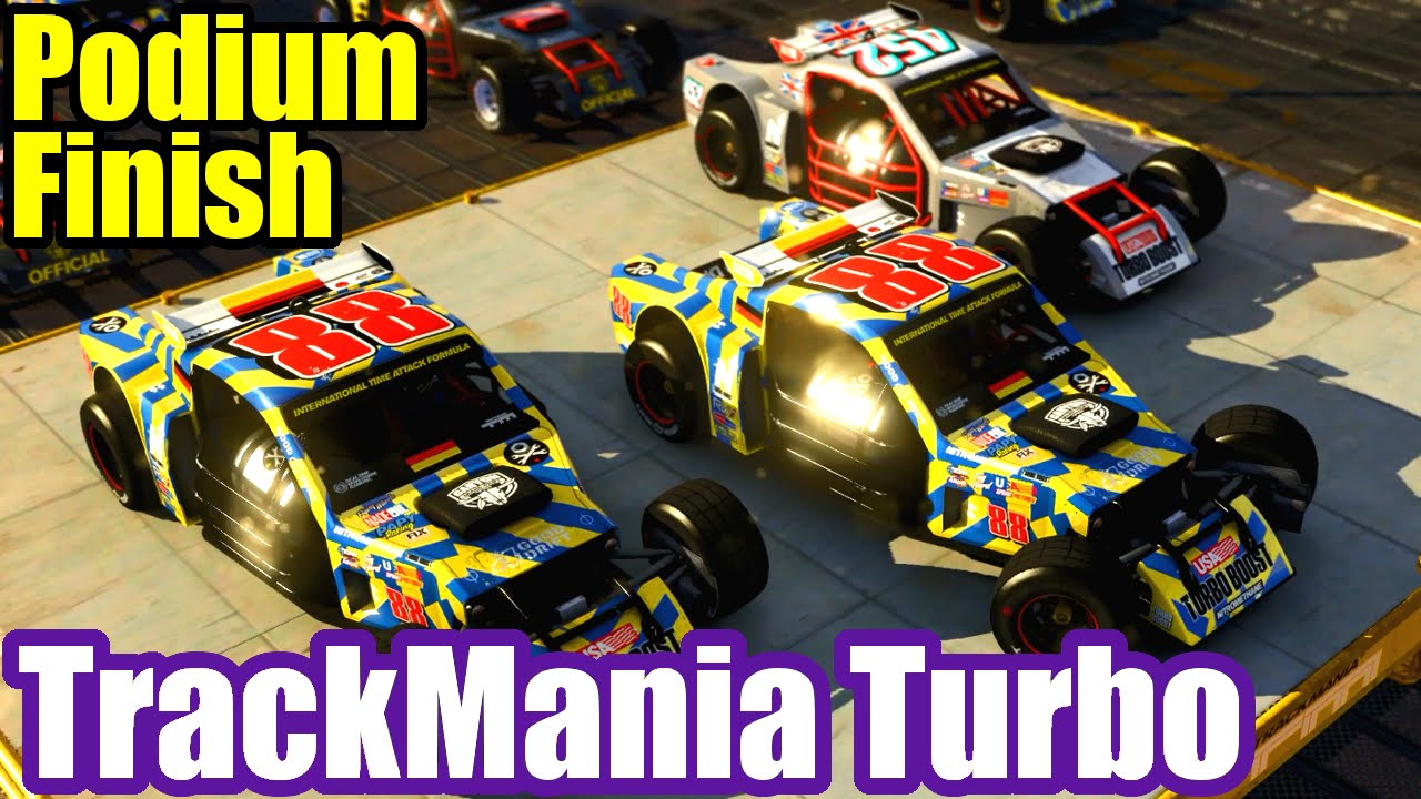 ONLINE PODIUM FINISH TrackMania Turbo Multiplayer Gameplay PS4 1080p ...