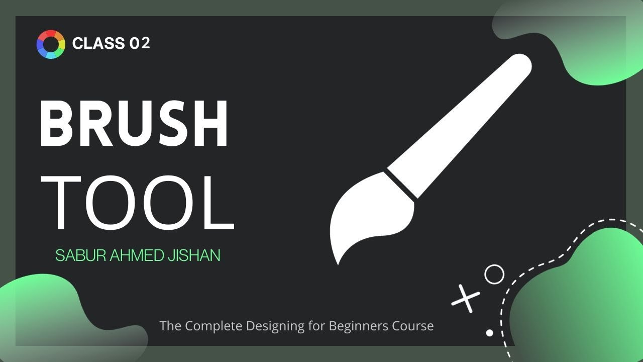 Brush Tool Photoshop 2023 | Photoshop for Beginners - Class 02 - YouTube
