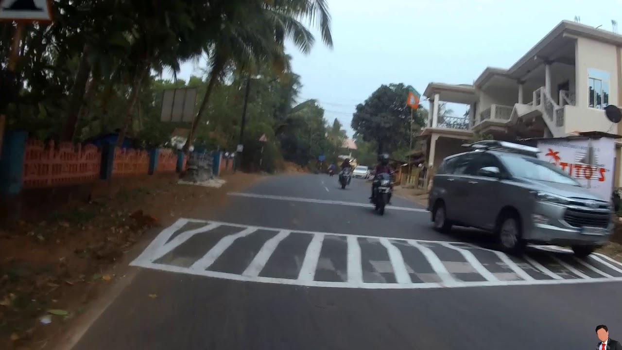 Arambol beach to Siolim, Goa Roadways - YouTube