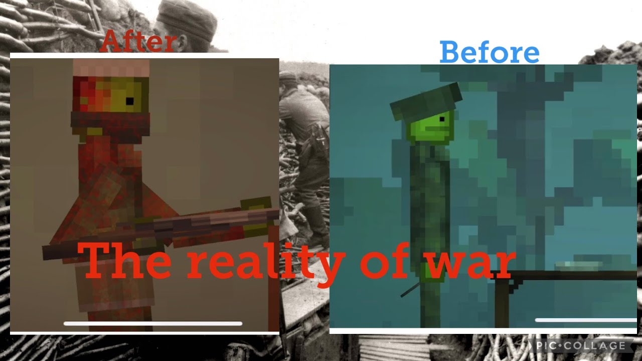 The reality of war melon playground - YouTube