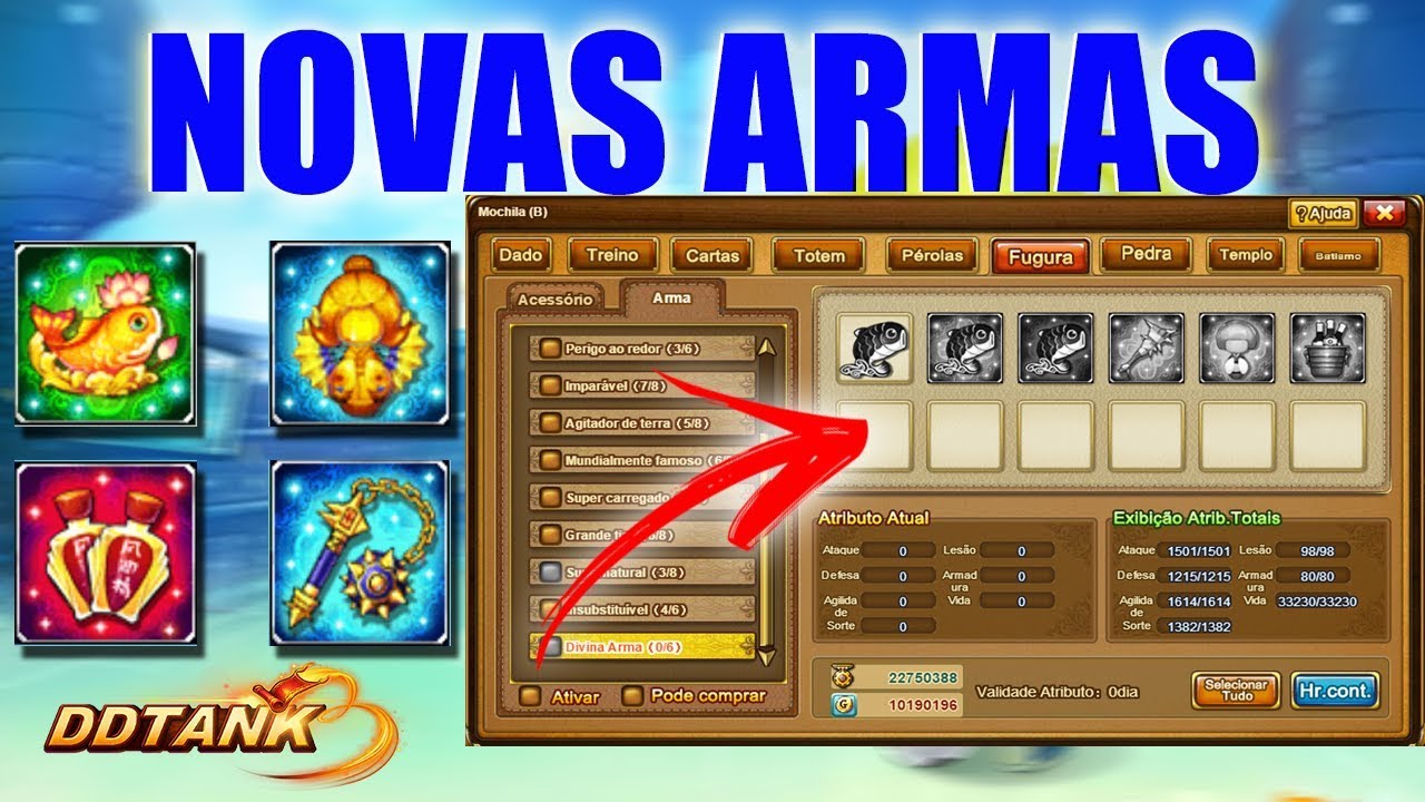 DDTANK - MOSTRANDO AS NOVAS ARMAS - YouTube
