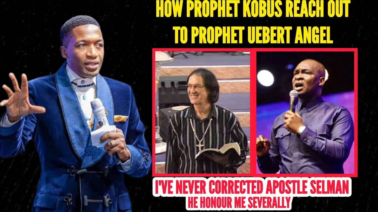Must Watch🥰I'VE NO ISSUE WITH APOSTLE SELMAN// HOW PROPHET KOBUS REACH OUT TO PROPHET UEBERT ...