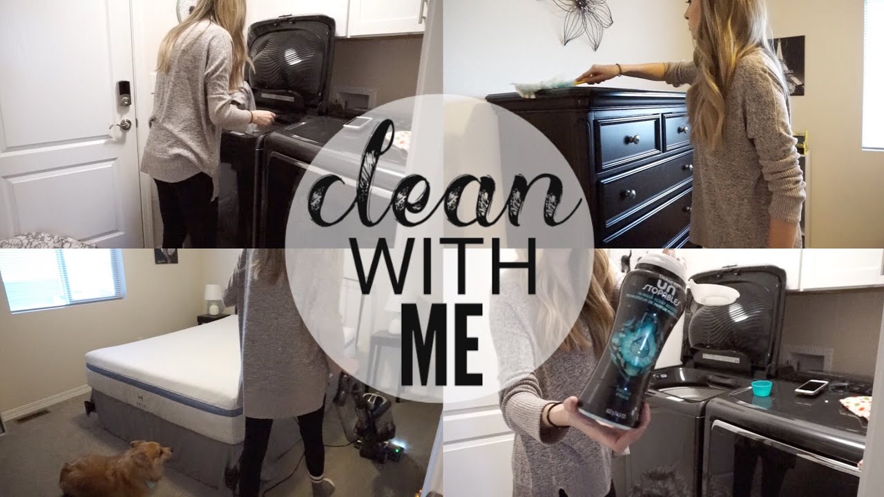 CLEAN WITH ME | DEEP CLEANING MY GUEST ROOM | CLEANING MOTIVATION - YouTube