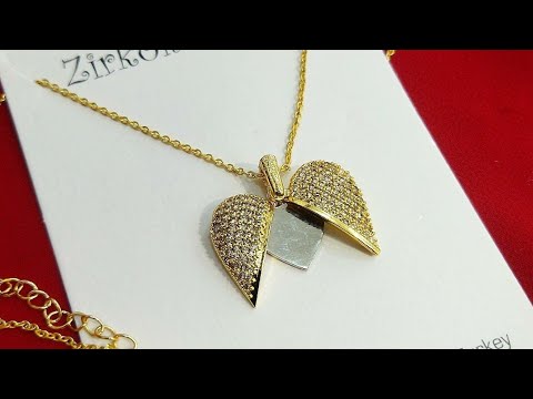 bijuteriya sep klon ad yazmaq ucun her novde xuping - YouTube