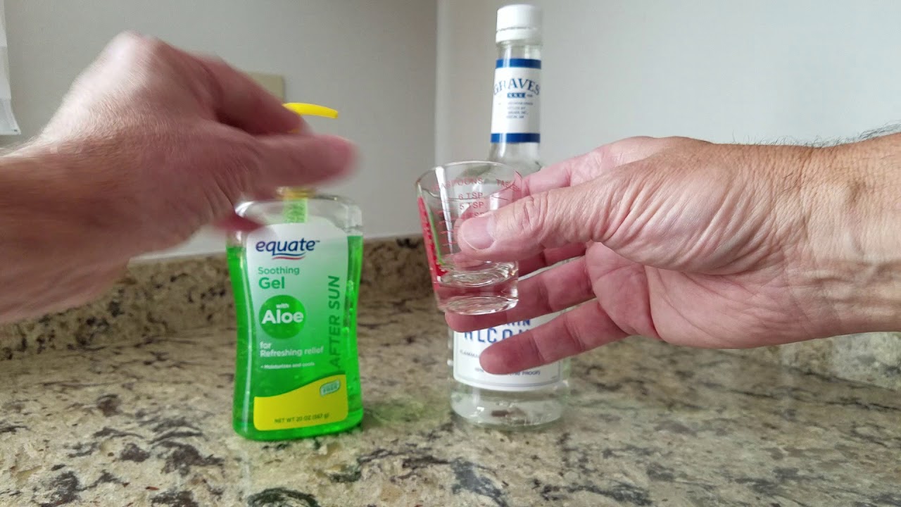 How to make hand sanitizer that meets CDC guidelines - QUICKLY & EASILY ...
