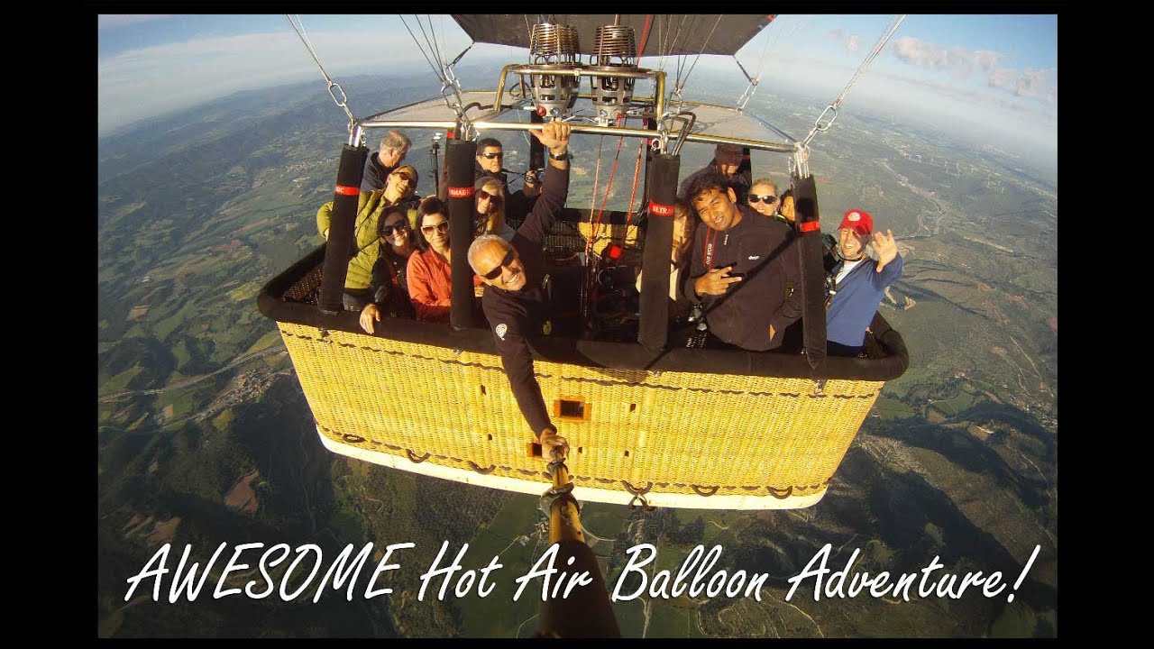 Amazing Ballooning Adventure - Hot Air Balloon - YouTube