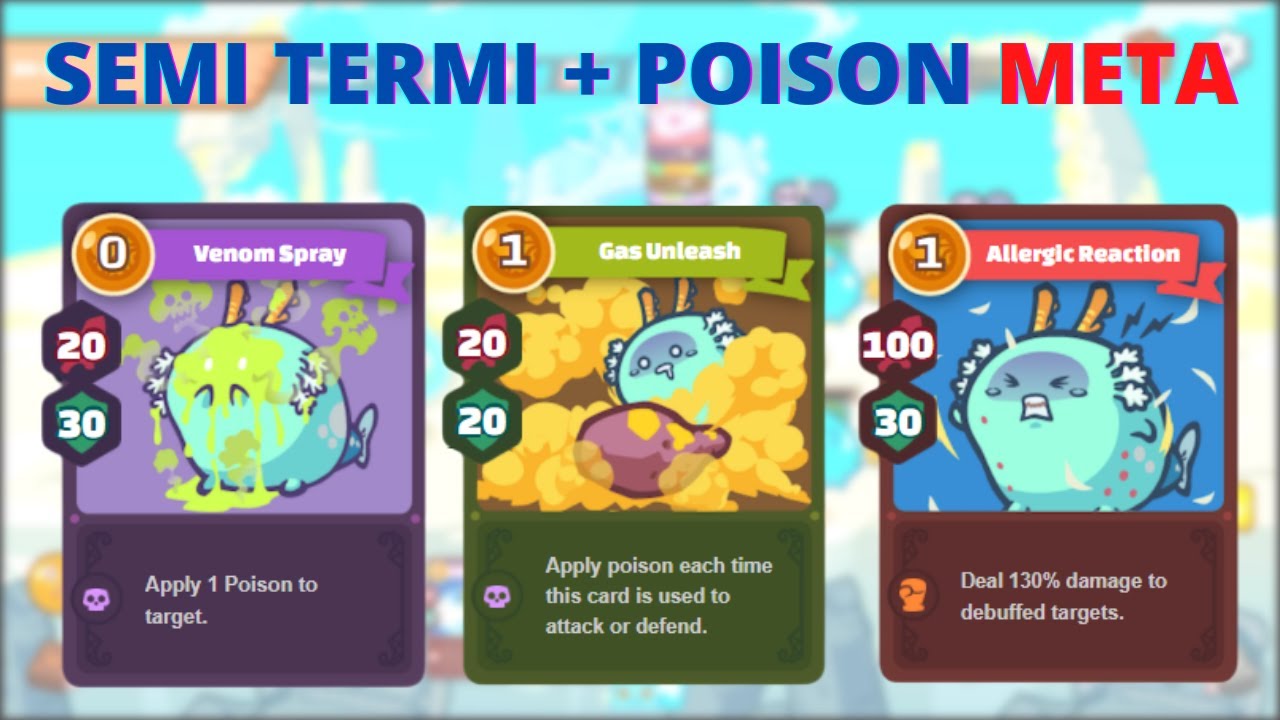 Team Season 19 Terminator Poison Axie Infinity - YouTube