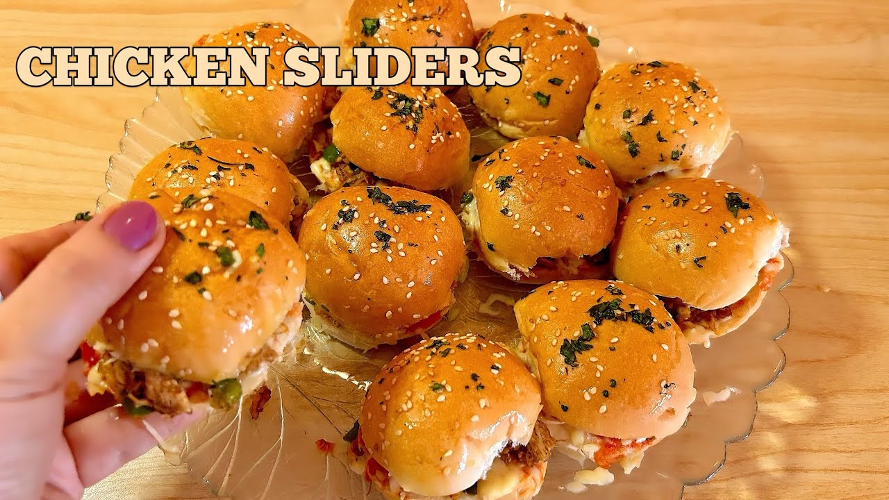 Chicken Sliders Recipe - YouTube