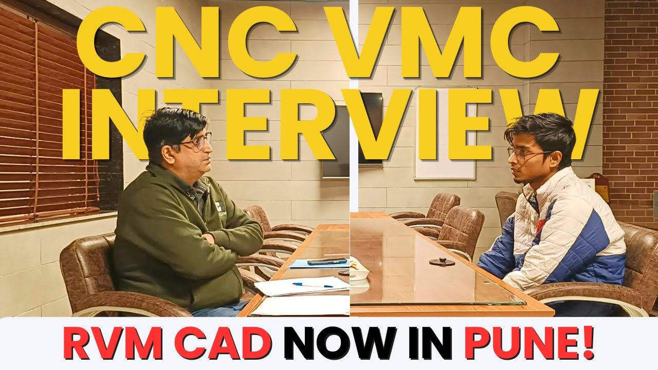 Toolroom के लिए Interview | CNC VMC Operating Programming Job Interview | RVM CAD - Pune ...