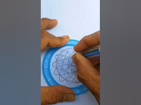Part 818 || The Spirograph Pattern is Simple So It's Good and Easy to Make #spirograph #shorts ...