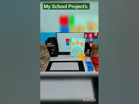 My School Project's #schoolproject #project #computer #jwellery #cards ...