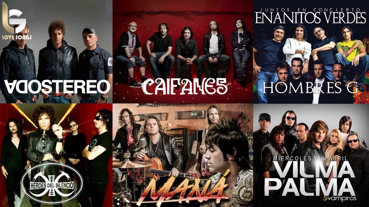 Lo Mejor De Los 90s Maná, Caifanes, Soda Stereo,Héroes del Silencio ...