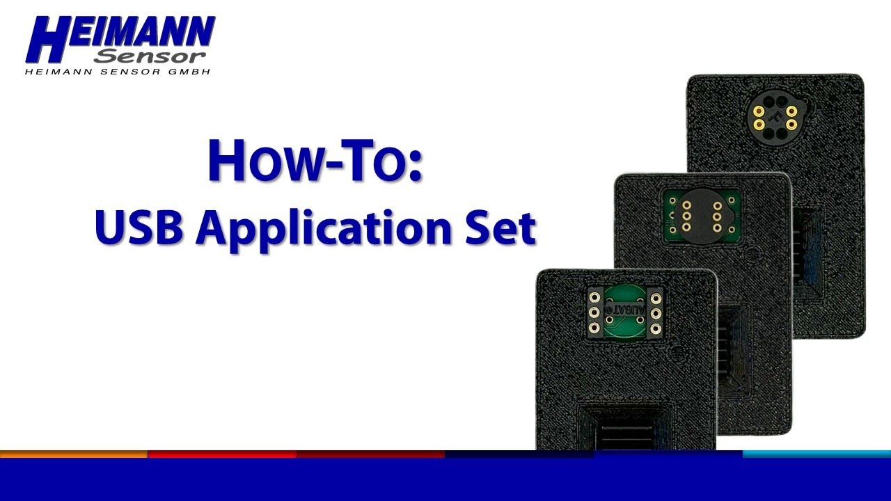 How To - USB Application Set (Heimann Sensor) - YouTube