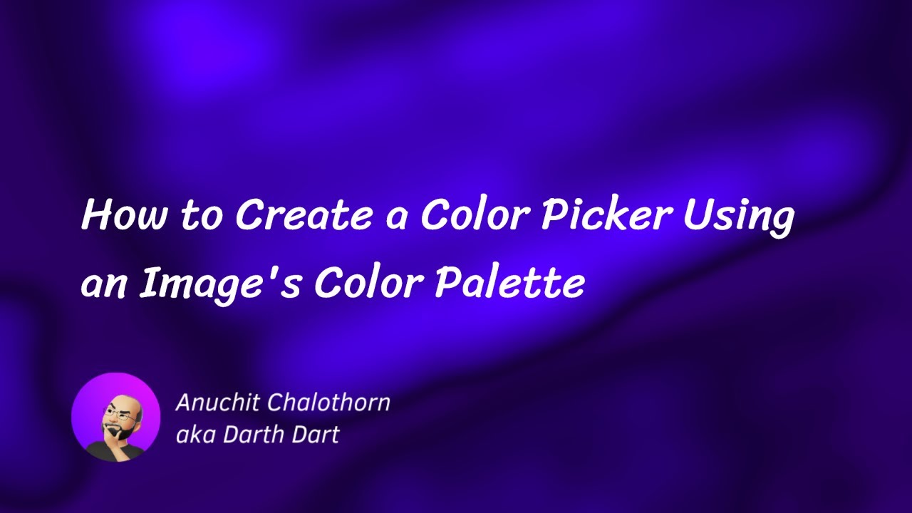 Dart แบบ Dart Dart EP199 : How to Create a Color Picker Using an Image ...
