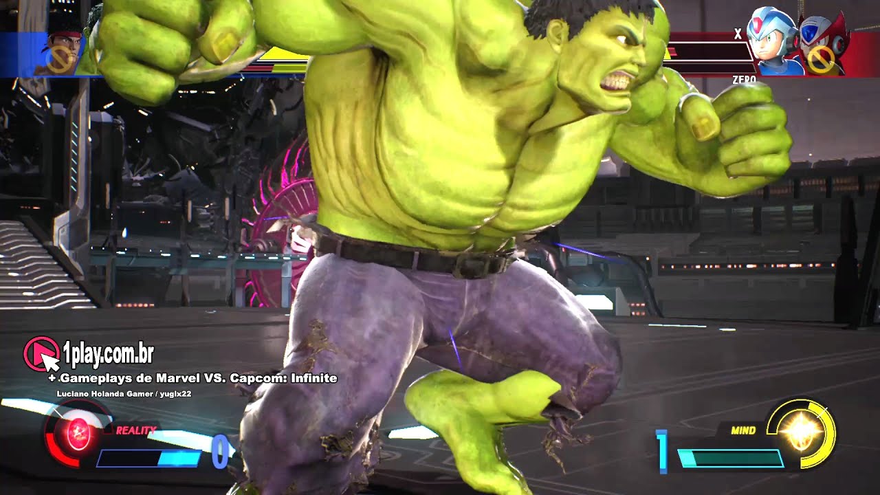 Marvel vs. Capcom: Infinite! Ryu (Street Fighter) + O Incrível Hulk vs. Mega Man Zero + Mega Man ...