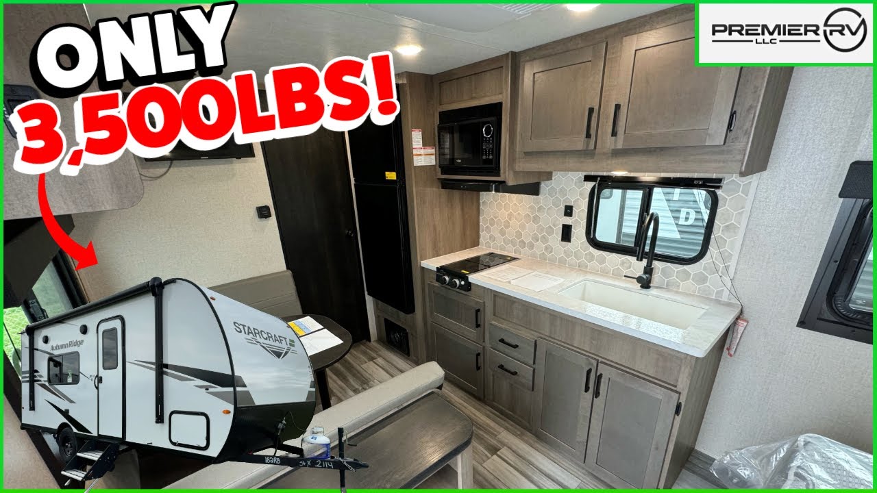 UNDER 3,500 lbs?? Lightweight Couples Travel Trailer - 2024 Starcraft ...