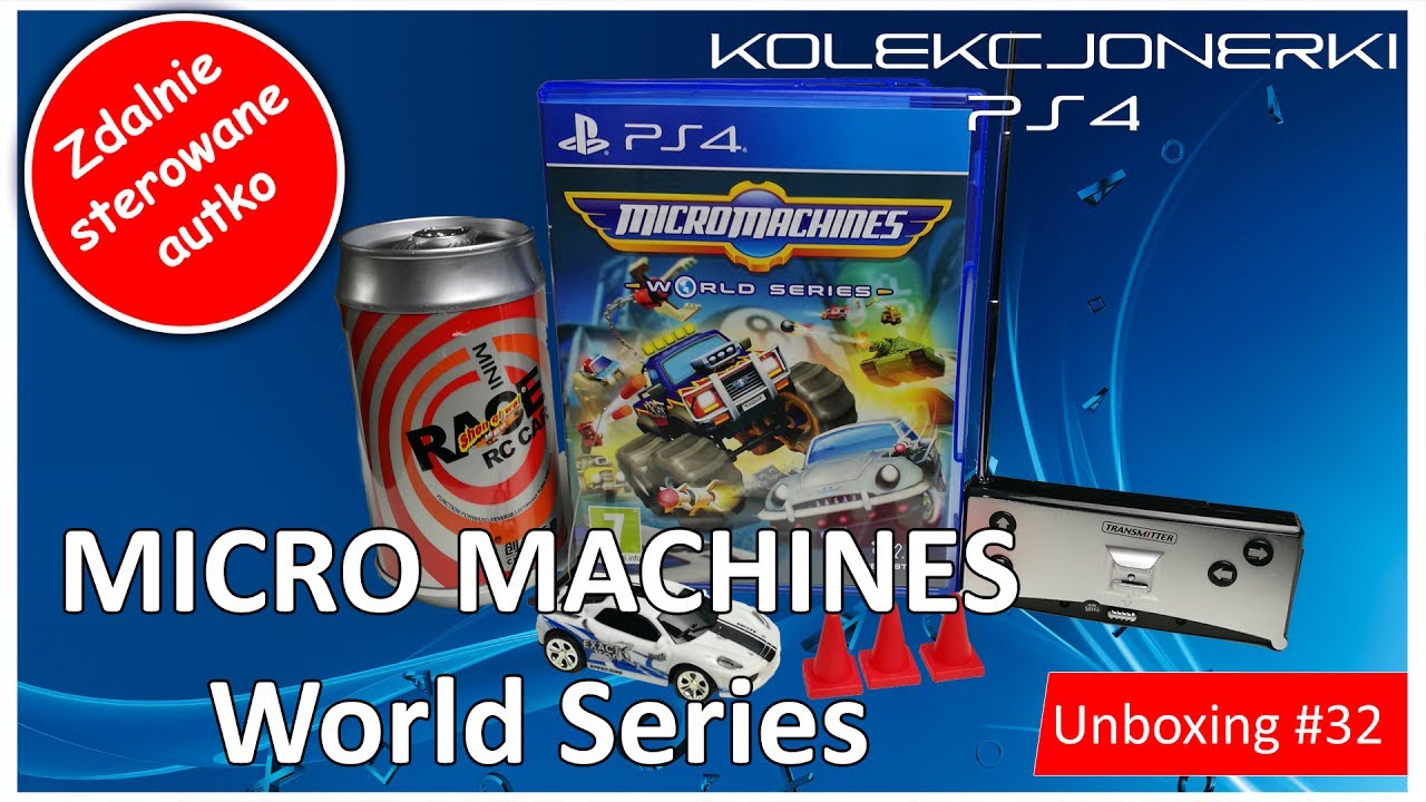 MICRO MACHINES World Series + samochodzik - Unboxing #32 ...