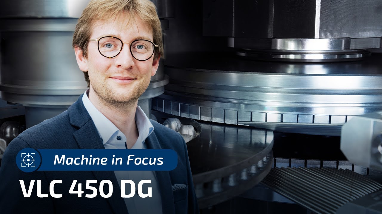 VLC 450 DG - Grinding Machine for Modern Brake Disc Production - YouTube