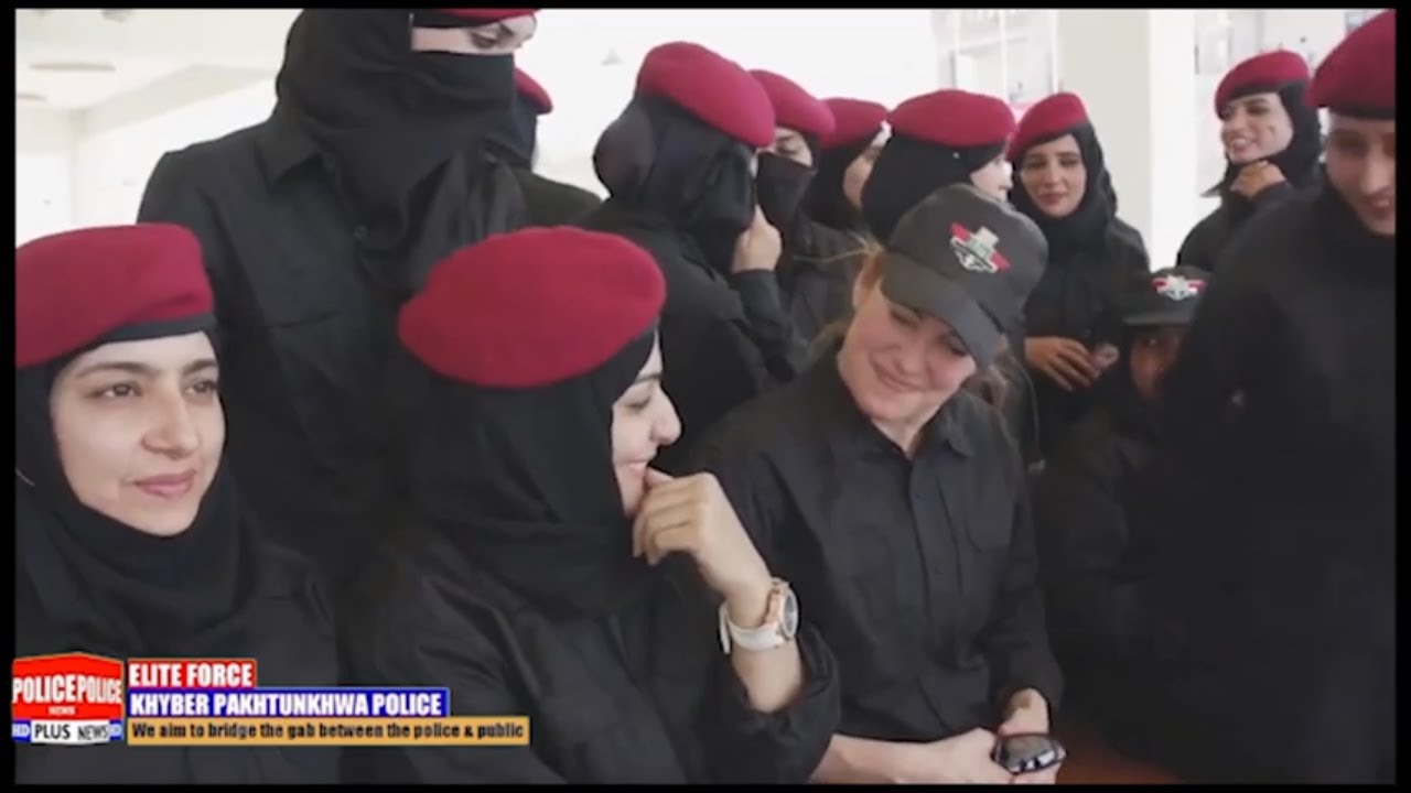 American Journalist visited Elite Force Training Center KP, where she ...
