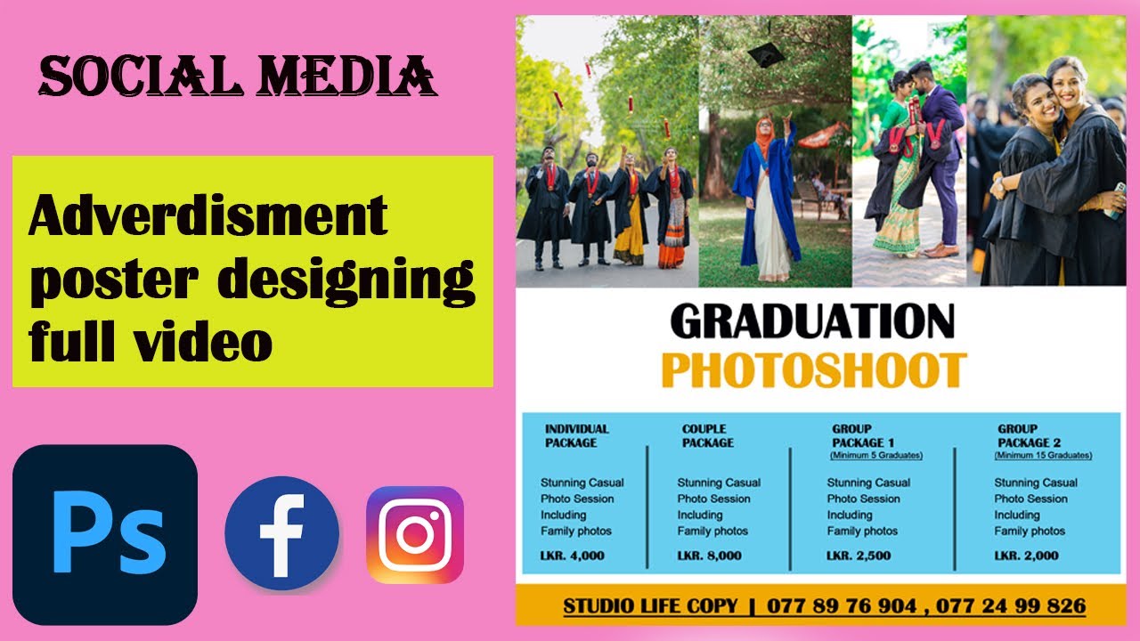 Fb poster design | Photoshop | photography package Adverdisment Design ...