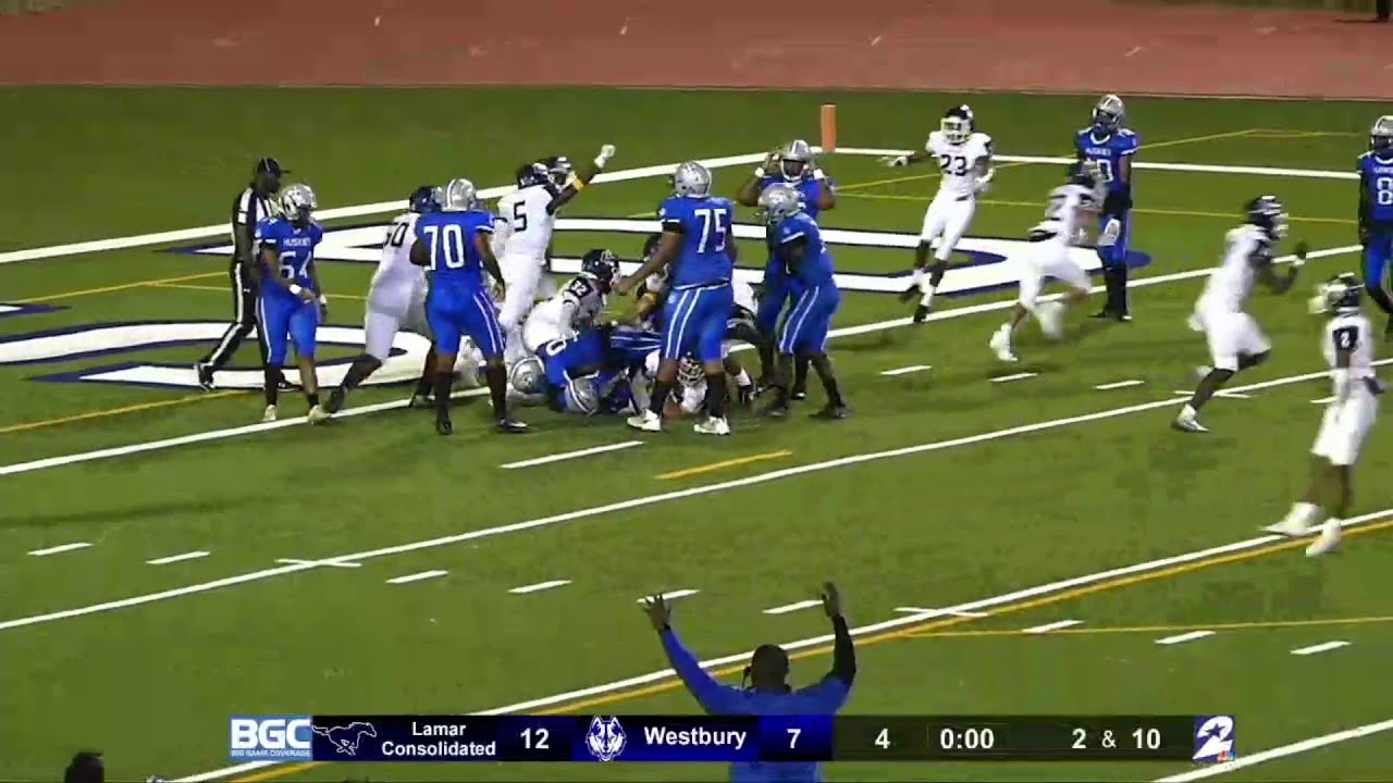 Lamar Consolidated vs Westbury BGC Houston Football - Week 3, 2023 ...