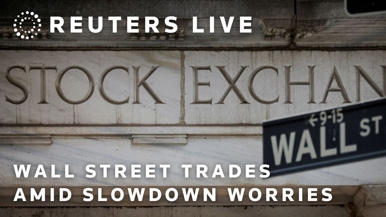 LIVE: Wall Street begins trading amid slowdown worries - YouTube