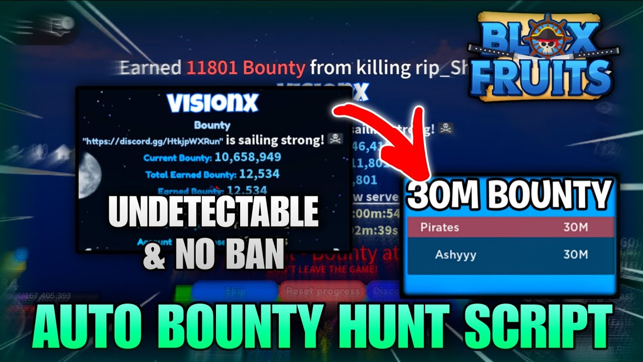 Blox Fruits: The Ultimate Auto Bounty Hunt Script - YouTube